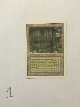 1x MTG Bayou - Revised 3rd Edition (3ED) - Rare Dual Land (3) | #8195725