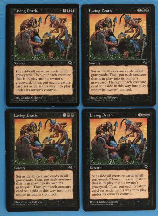 Cursed Scroll [4X X4] Tempest PLD - SP Artifact Rare MAGIC MTG CARDS ...