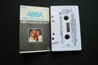 ABBA Greatest Hits Vol. 2 Rare Import Cassette Tape | #19689841