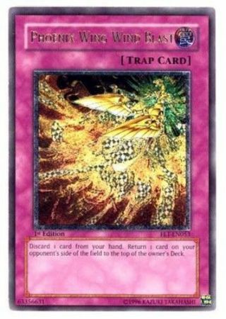 YU - GI - OH PHOENIX WING WIND BLAST ULTIMATE RARE UNLIMITED FET ...