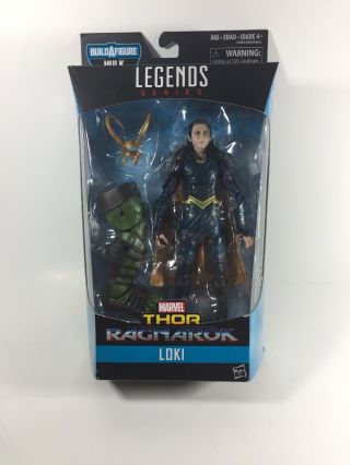 Legends Series Thor Ragnarok Loki Action Figure Build A Figure Hulk ...