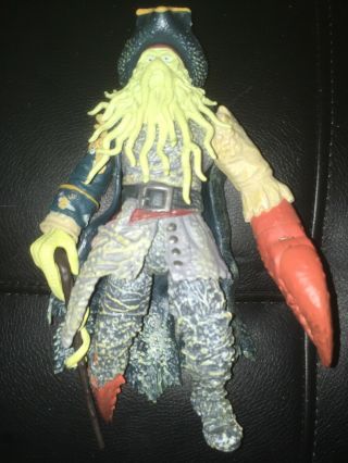 Pirates Of The Caribbean Zizzle Disney Action Figure Davy Jones | #8752924