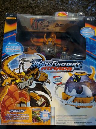 Hasbro Unicron W/ Dead End Mini Con Transformers Armada Action Figure ...