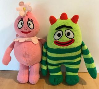 YO GABBA GABBA SILLY HEADS 15CM PLUSH FOOFA DATED 2009 | #57907237