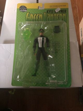 E1 DC Direct Green Lantern KYLE RAYNER Fully Poseable Action Figure ...