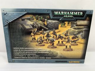 Warhammer 40K Imperial Guard Armageddon Steel Legion Squad - Painted ...