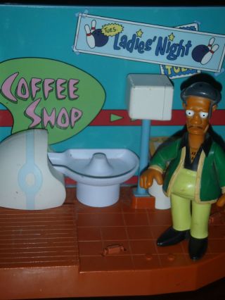 Simpsons Playmates Environment Apu With Bowl - A - Rama 2001 | #9185143