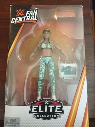 MATTEL WWE ELITE FAN CENTRAL CARMELLA W/ MONEY IN / BANK CASE 2018 S&H ...