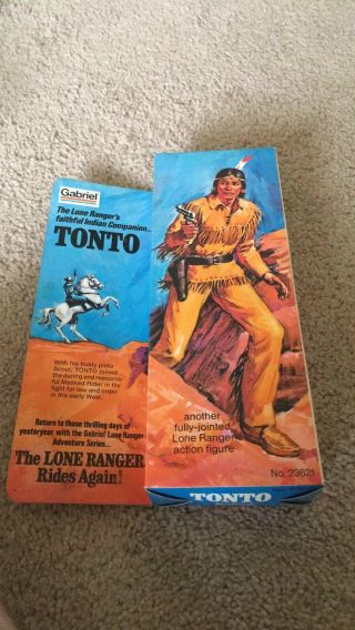Gabriel 1975 The Legend Of The Lone Ranger Tonto Action Figure | #9308027
