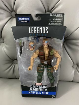 Marvel Legends Series Captain America Marvel ' S Nuke 6 " Action Figure ...