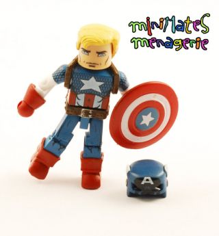 Marvel Minimates Captain America Through The Ages World War II Captain ...