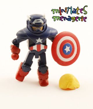 Marvel Minimates Captain America Through The Ages World War II Captain ...