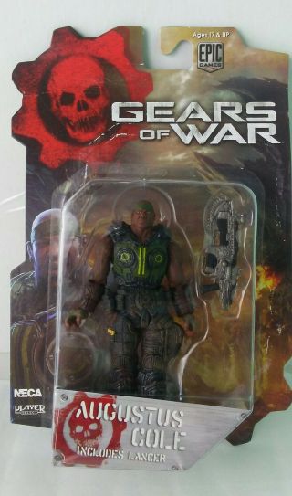 ACTION FIGURE - GEARS OF WAR AUGUSTUS COLE - NECA | #9023882