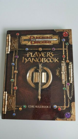 Dungeons & Dragons PLAYER ' S HANDBOOK Core Rulebook I 2000 4th ...