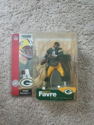 McFarlane Sportspicks NFL Football Series 4 QB Brett Favre Action ...