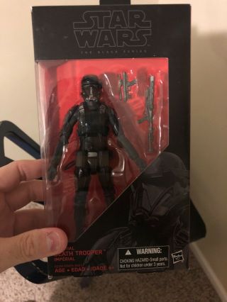 STAR WARS IMPERIAL DEATH TROOPER THE BLACK SERIES 6 Inch Figure | #31787945