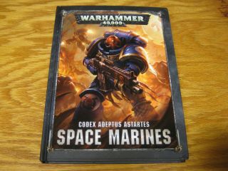 Warhammer 40k 8th Edition Space Marines Adeptus Astartes Codex Barely ...