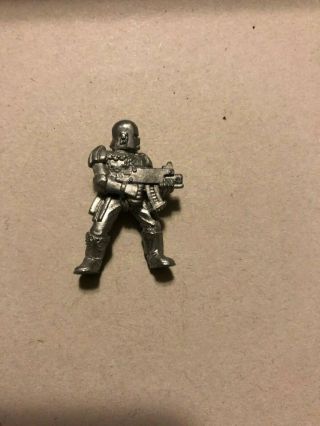 Warhammer 40K Necromunda Adeptus Arbites Enforcer Judge Champion Metal ...
