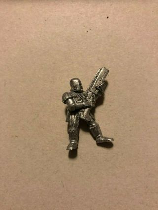 Warhammer 40K Necromunda Adeptus Arbites Enforcer Judge Champion Metal ...
