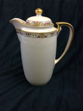 Noritake THE FORMOSA Coffee Pot With Lid 9 " Fine China Made In Japan ...