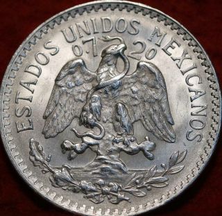 Uncirculated 1942 Mexico 50 Centavos Silver Foreign Coin | #22868637